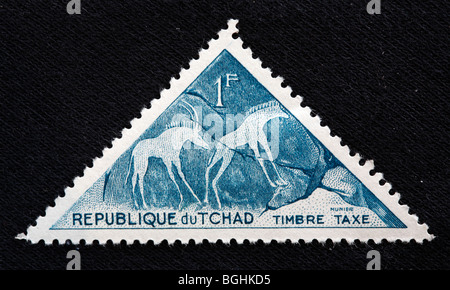 Republic of Chad Tchad Postage Stamp Stock Photo - Alamy
