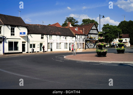 Shops in High Street, Evesham Stock Photo - Alamy