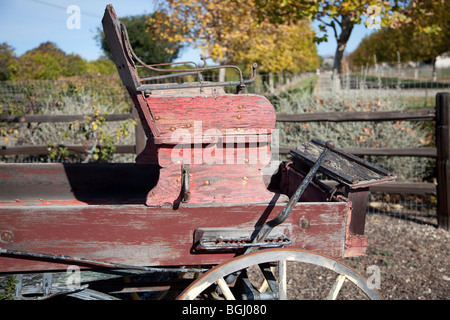 Old western buckboard wagon Stock Photo: 182639682 - Alamy