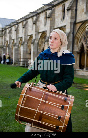 A European medieval minstrel Stock Photo - Alamy