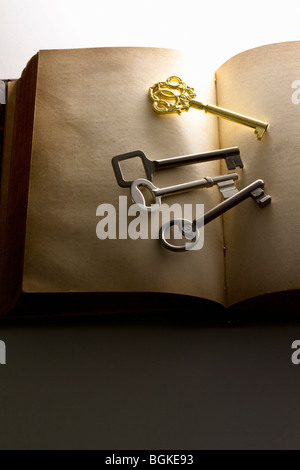 High angle shot of gold and silver chess pieces on a checkered board ...