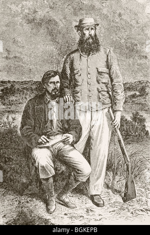 Portrait of John Hanning Speke, British explorer, 19th century. Artist ...