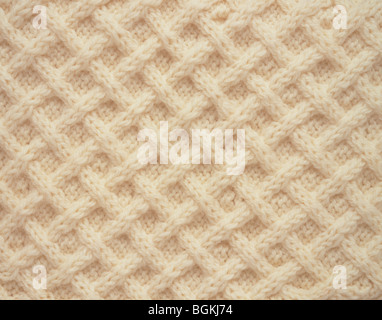 Close up cream wool pattern Stock Photo - Alamy