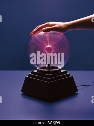 hand on lamp Stock Photo - Alamy