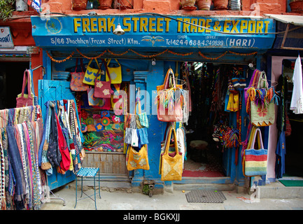craft shop in Freak Street, kathmandu Stock Photo - Alamy