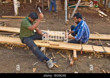 Dhow factory. Sur. Sultanate of Oman Stock Photo - Alamy