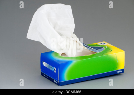 Open box of tissues Stock Photo - Alamy