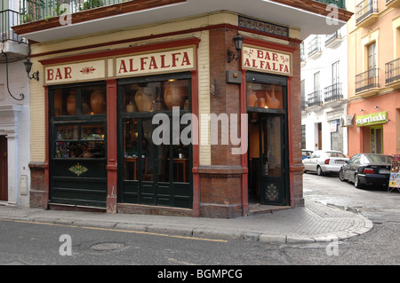 Traditional Old Tapas Bars Seville Spain Stock Photo - Alamy