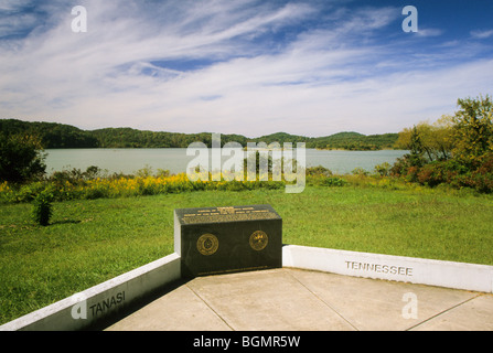 Cherokee memorial at Tanasi, capital of the Cherokee Nation 1721-1730 ...