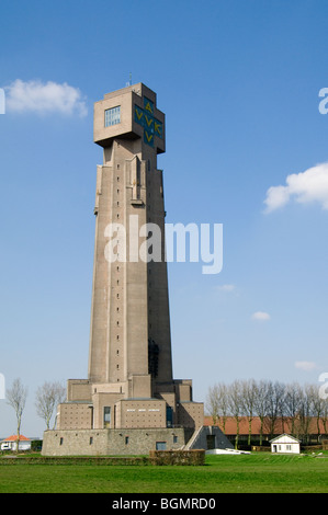 The WW1 IJzertoren / Yser Tower, First World War One memorial near ...