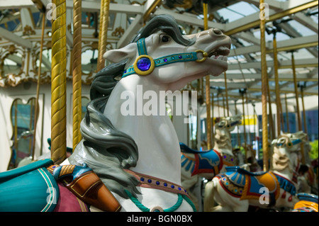 Zeum Carousel At Yerba Buena Gardens; San Francisco California United ...