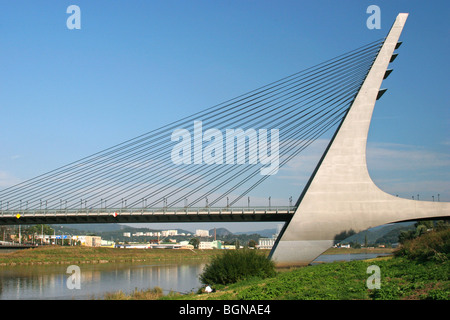 Modern near river Stock Photo - Alamy