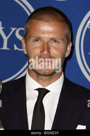 DAVID BECKHAM THE 2008 ESPYS PRESSROOM NOKIA THEATRE DOWNTOWN LOS ...