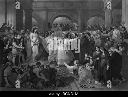 Jesus condemned to death , Biblical events, Stations of the Cross ...
