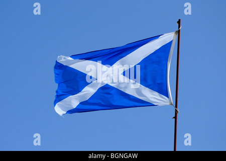 Scottish Flags - The national flag (the Saltire) and the Lion Rampant ...