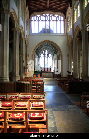 View of the Northleach Church of St Peter and St Paul, and its cemetery ...
