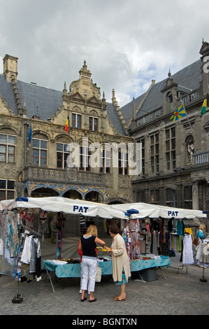 The Grote Markt, central square in Hasselt (Belgium, 16/11/2011 Stock ...