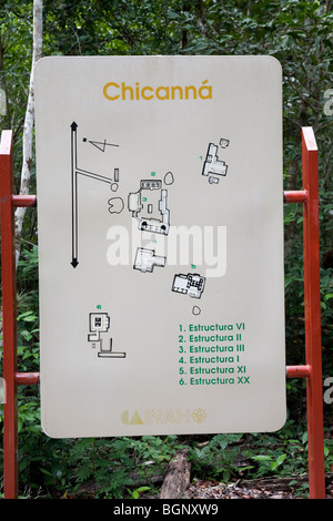 The Mayan Ruins of Chicanna in Campeche, Mexico, Best Known for its ...