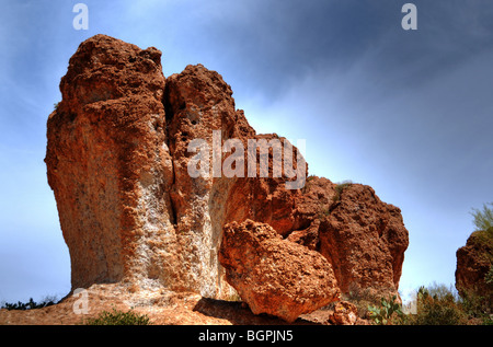 Entrance to Canyon de Chelly National Monument, Chinle, Arizona, USA ...