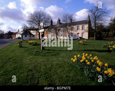 Hingham town sign, Norfolk, UK Stock Photo - Alamy