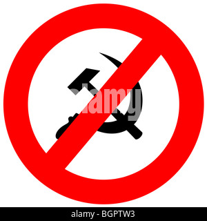 No communism symbol Stock Photo - Alamy
