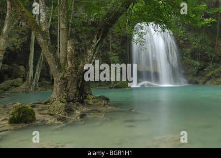 Seven step waterfall in national park Thailand, Asia Stock Photo - Alamy