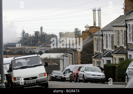 Dow Corning chemical factory, Barry, Wales, UK, Great Britain Stock ...