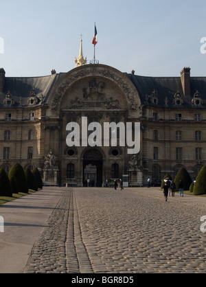 North facade of Les Invalides. Paris. France Stock Photo - Alamy