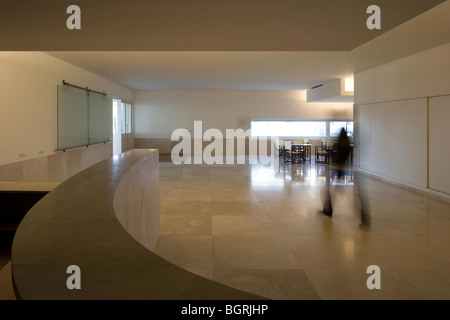 MUNICIPAL LIBRARY, VIANA DO CASTELO, PORTUGAL, ALVARO SIZA Stock Photo ...