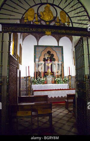 Inide San Pedro Chruch in Seville Spain, Mosque to Church conversion ...