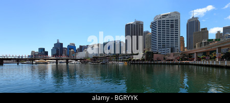 Wide High Resolution Panorama of Sydney Cove and the Sydney Opera House ...