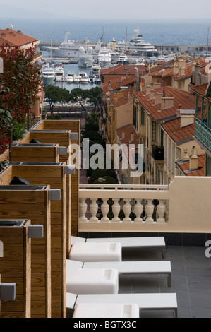 General view of Monaco City. Monaco City is one of the four traditional ...
