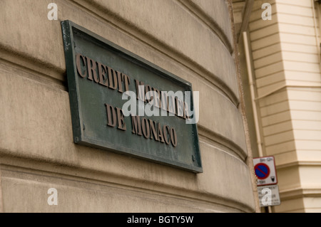 Monaco, Monte Carlo, "Credit Mobilier de Monaco" Bank Building, Detail ...
