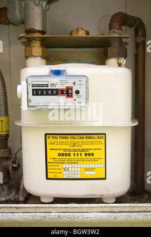 Gas Meter, UK Stock Photo - Alamy