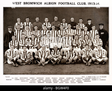 West Bromwich Albion FC team squad 1963 Front row Tony Brown, Tudor ...