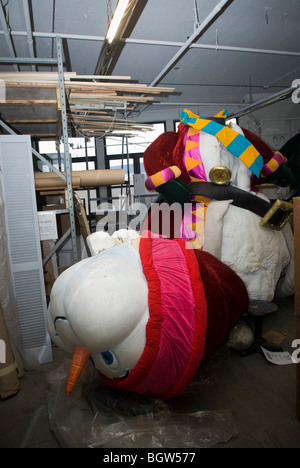 The Material for the Arts (MFTA) warehouse in the borough of Queens in ...