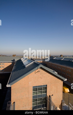 high down prison construction of new cell block Stock Photo - Alamy