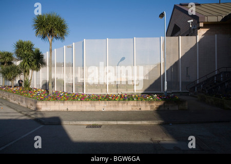 high down prison prison garden Stock Photo - Alamy