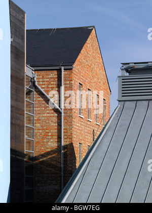 creative foundation glass works building Stock Photo - Alamy
