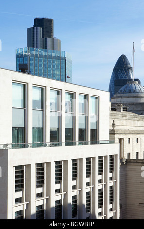 ONE OLD JEWRY, LONDON, UNITED KINGDOM, SHEPPARD ROBSON Stock Photo - Alamy