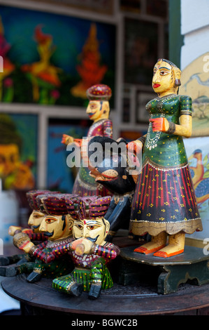 Indian tourist craft shop, Andhra Pradesh, India Stock Photo - Alamy