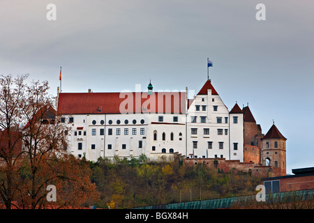 Burg Trausnitz Castle, Landshut, Lower Bavaria, Bavaria, Germany Stock ...