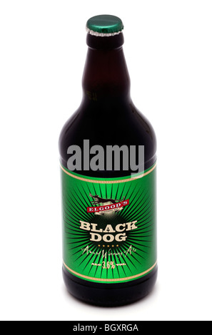 Bottle of Elgoods Black dog ale Stock Photo - Alamy