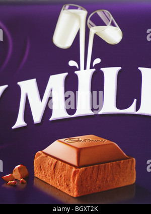 Cadbury Chocolate wrapper Stock Photo - Alamy