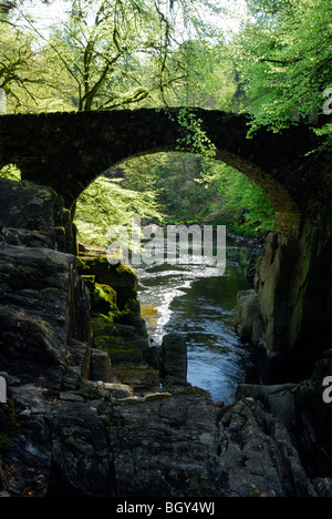 Bridge over River Braan The Hermitage Dunkeld Scotland November 2017 ...