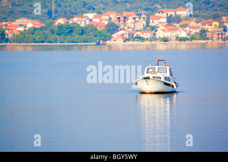 Bow of a Small Lonely Fishing Boat on a Street in El Pajar, Gran ...