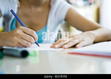 High school students busy with classwork Stock Photo - Alamy