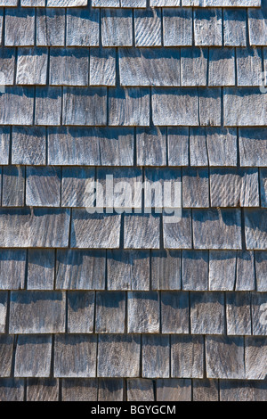 Texture wooden shingles wall. Wooden shingle also known as gont in ...