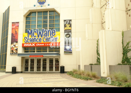 Birmingham, Al, Alabama, Downtown, McWane Science Center, IMAX Dome ...
