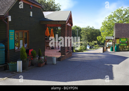 Kloof Caravan and Camping Park reception area and amenities block Stock ...